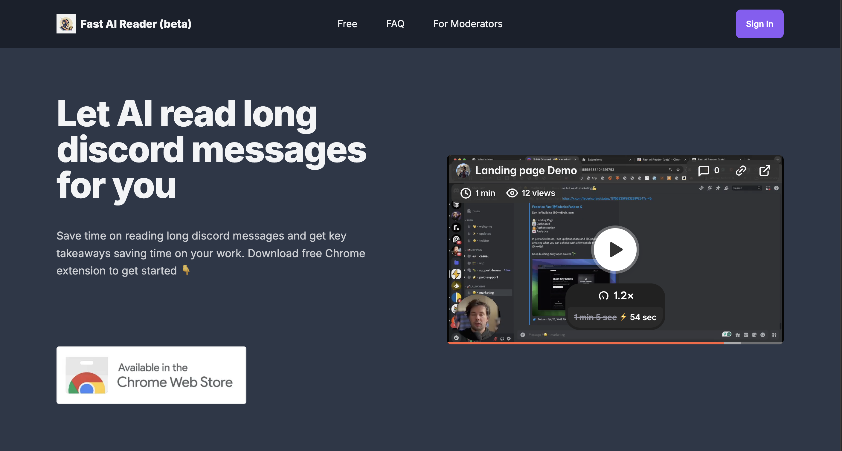 Fast AI Reader (beta)